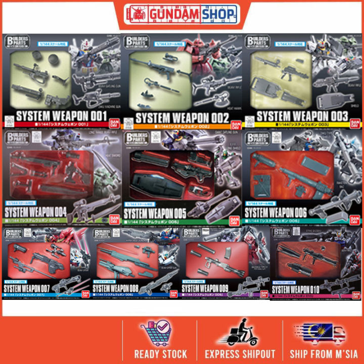 Bandai 1/144 System Weapon Set | Lazada