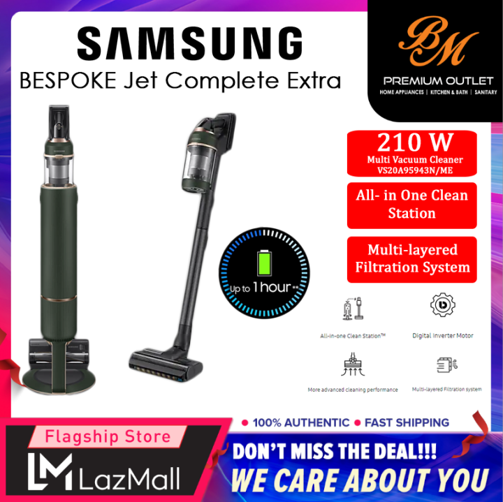 Samsung BESPOKE Jet complete+ up to 210W / Inverter / Multi-layered ...