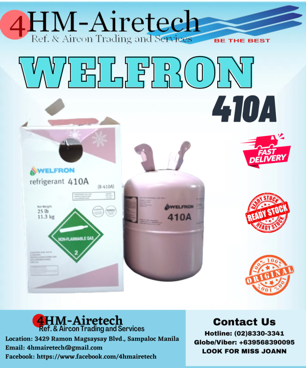 FOURHM 410A WELFRON REFRIGERANT | Lazada PH