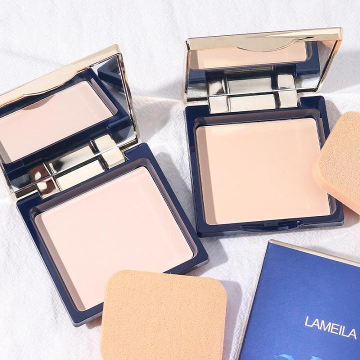 Lameila Whitening Setting Pressed Powder Waterproof Oil Control ...