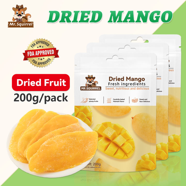 400g Dried Mango Premium Dried Mangoes Cebus Pure Mango Dried Fruits ...