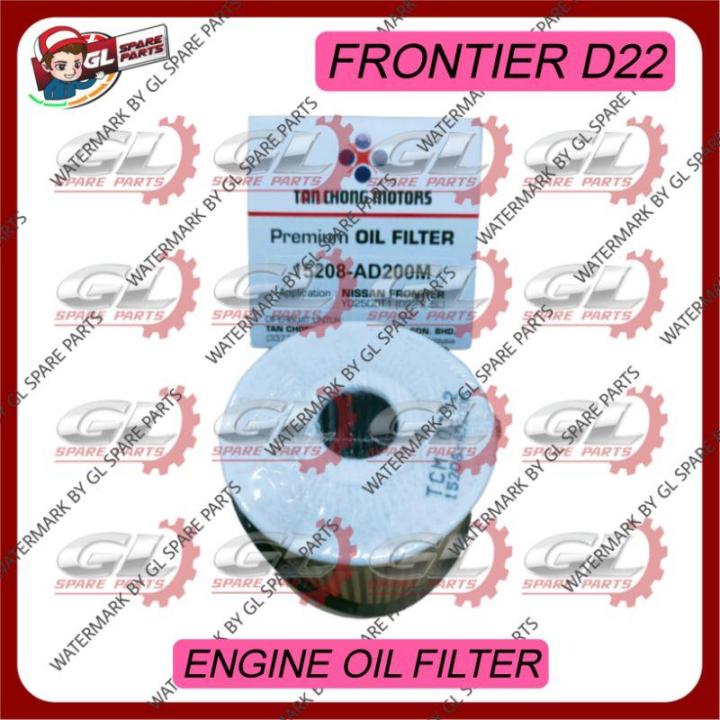 NISSAN FRONTIER D22 ENGINE OIL FILTER TANCHONG ORIGINAL 15208-AD200 ...
