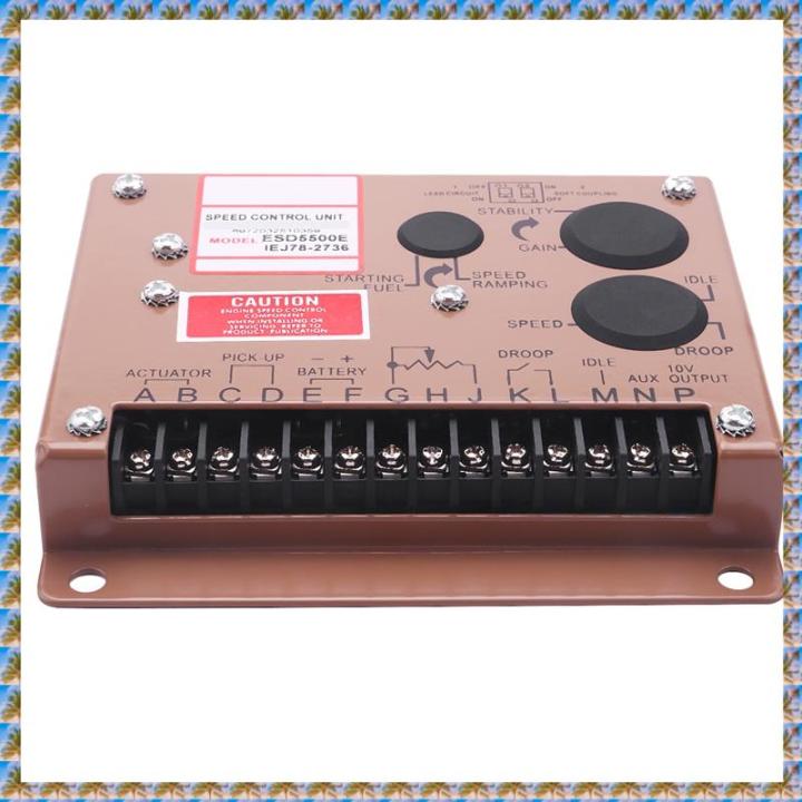 Electronic Engine Speed Controller, ESD5500E Governor Generator ...