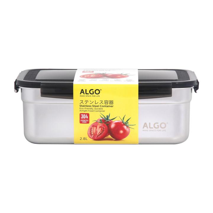 Algo STAINLESS STEEL CONTAINER 2.8L | Lazada Singapore