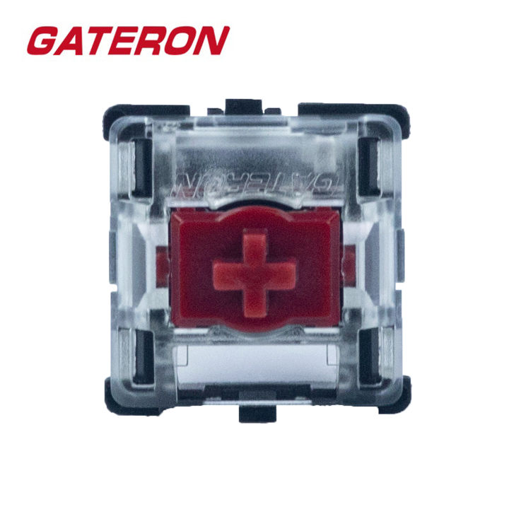 GATERON KS-22 Optical Red Keyboard Switches 45gf RGB LED Infrared Path ...