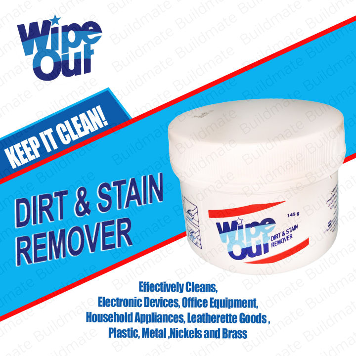 WIPE OUT Dirt and Stain Remover 145g - BUILDMATE - | Lazada PH