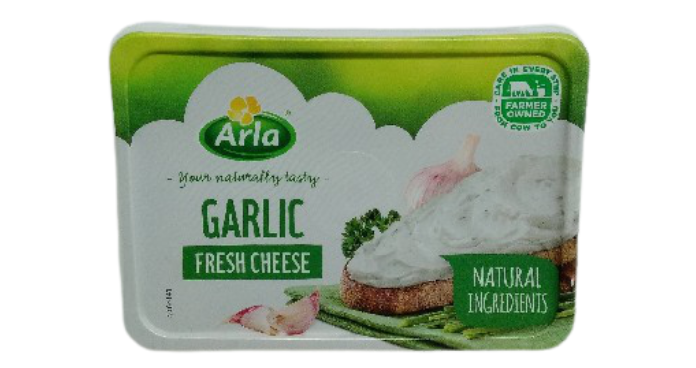 Promotion👉 Fresh Cream Cheese With Garlic & Herb Arla 150g | Lazada.co.th