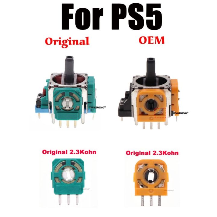 ALPS Handle Controller Repair Part 3D Analog Stick Joystick Sensor Module Replacement For PS5 ...