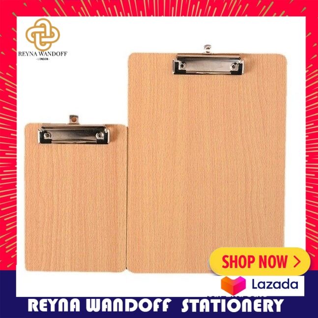 Wooden Clipboard A4 and A5 Size Writing Clipboard | Lazada