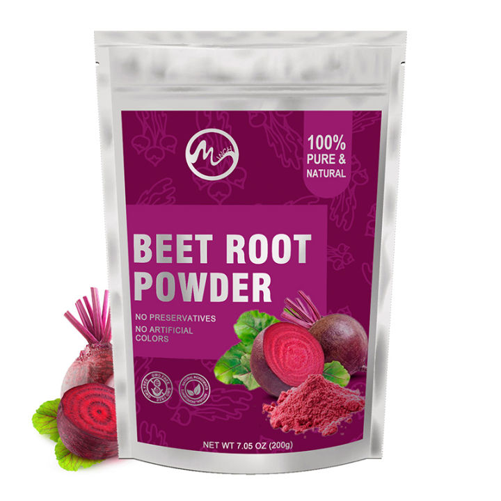 Organic Beet Root Powder 100% Pure Rich In Antioxidants Blood Pressure ...