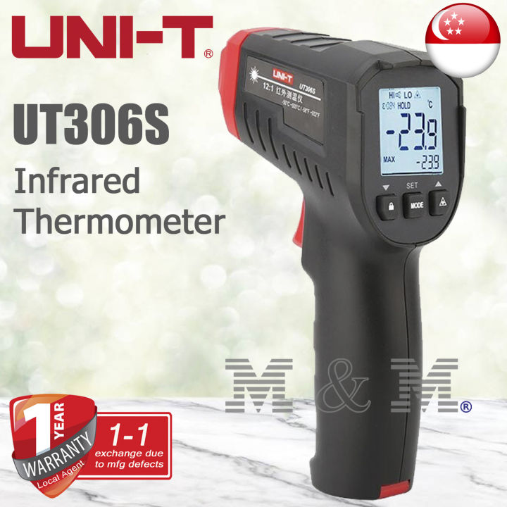 UNI-T UT306C UT306S Infrared Thermometer -50℃ ~ 500℃ | Lazada Singapore