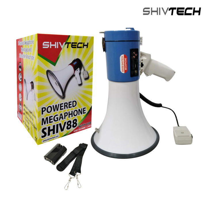 Shivtech SHIV-88 Powered Megaphone | Lazada PH
