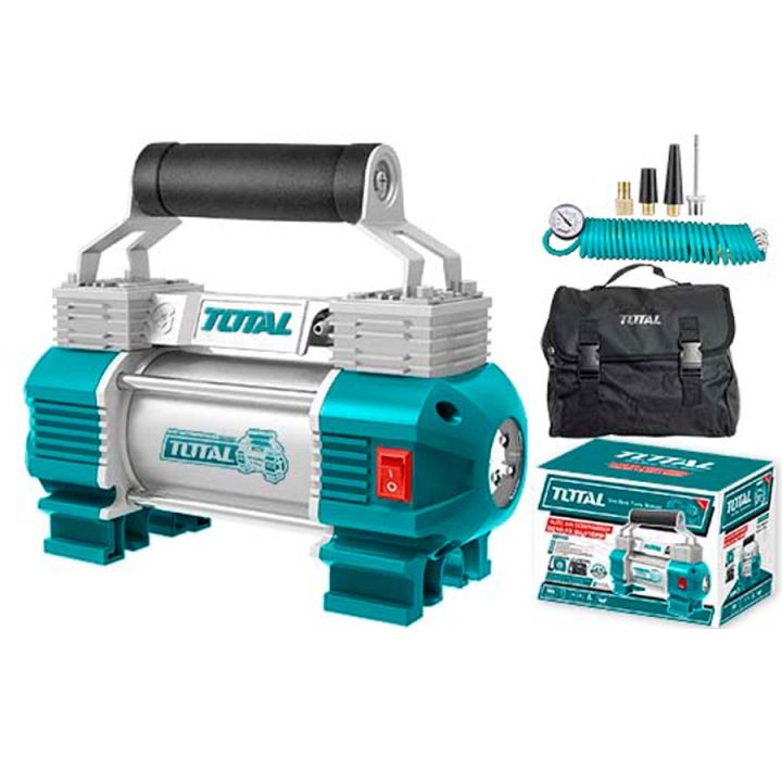 TOTAL 12-13.5V 120 PSI Auto Air Compressor TTAC2506 | Lazada PH