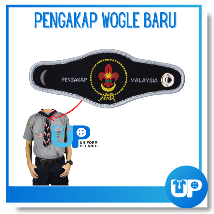 Wogle Pengakap Baru Sulam New Scaft Pins Original Scout Badges ...