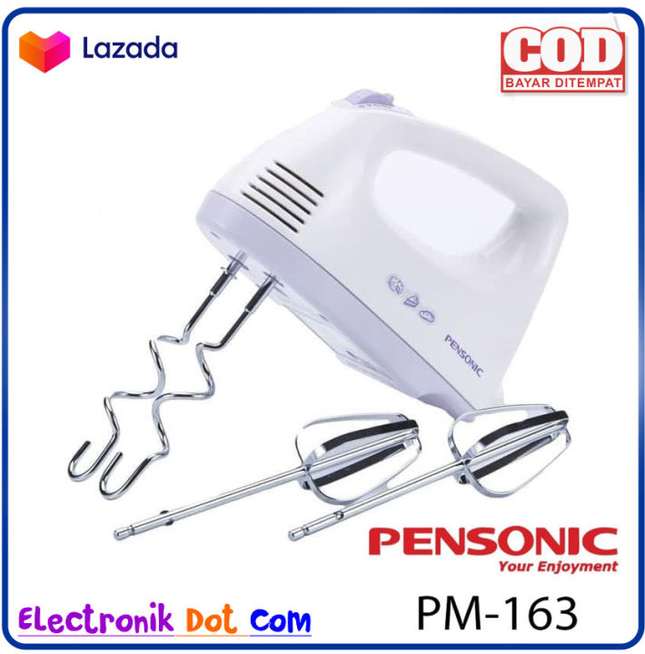 Hand Mixer Pensonic PM-163 Mixer Tangan Pensonic 5 Kecepatan Original ...
