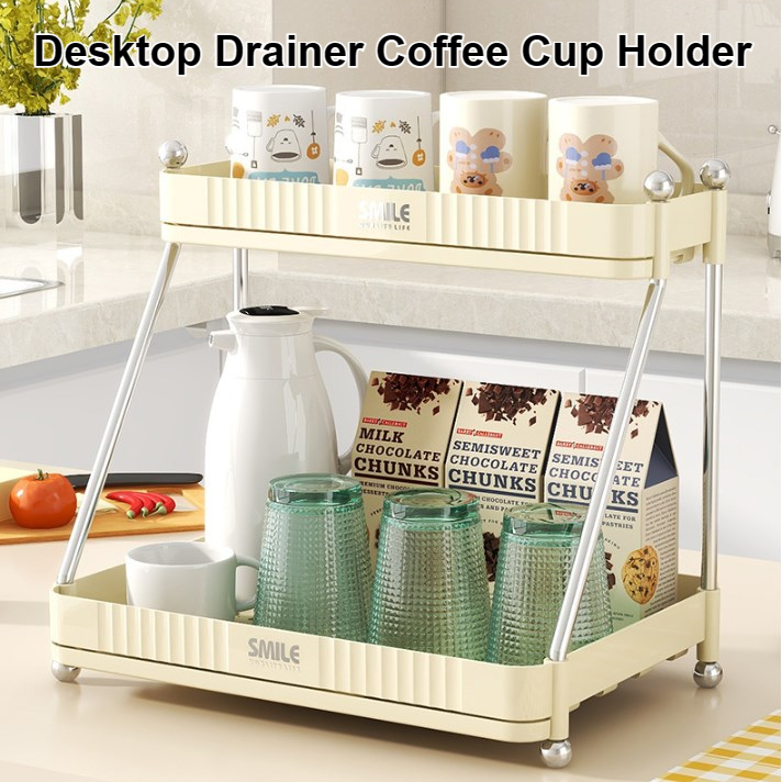 Home Desktop Teacups Coffee Cups Removable Storage Rack | Lazada PH