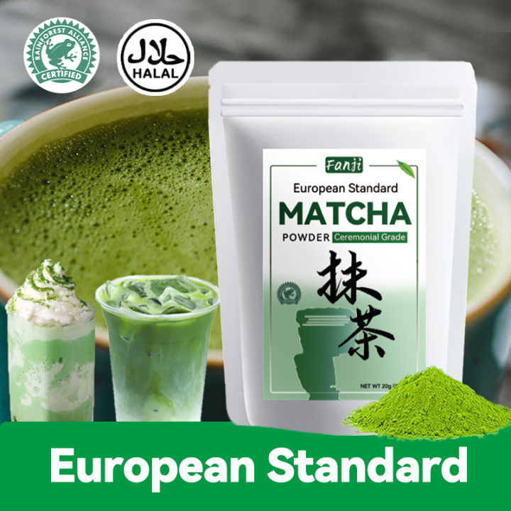 Fanji European Standard Matcha Ceremonial Grade Matcha Green Tea Powder ...