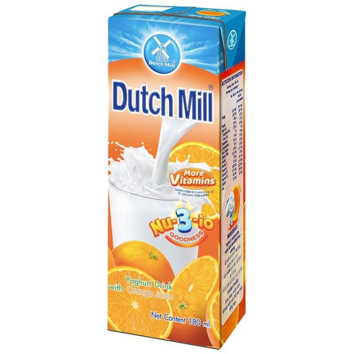 Dutch Mill Yoghurt Drink Orange 180ml | Lazada PH