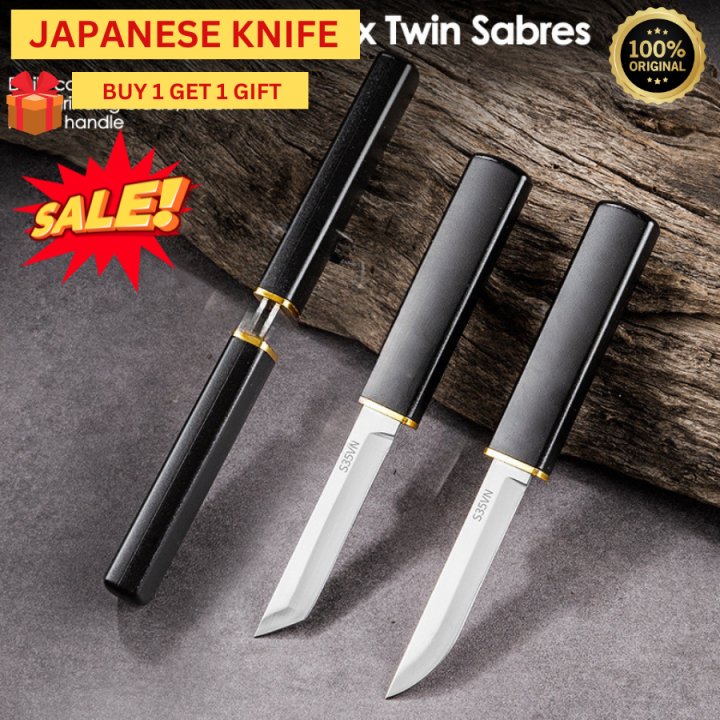 japanese double knife japanese two blade knife super sharp double blade ...