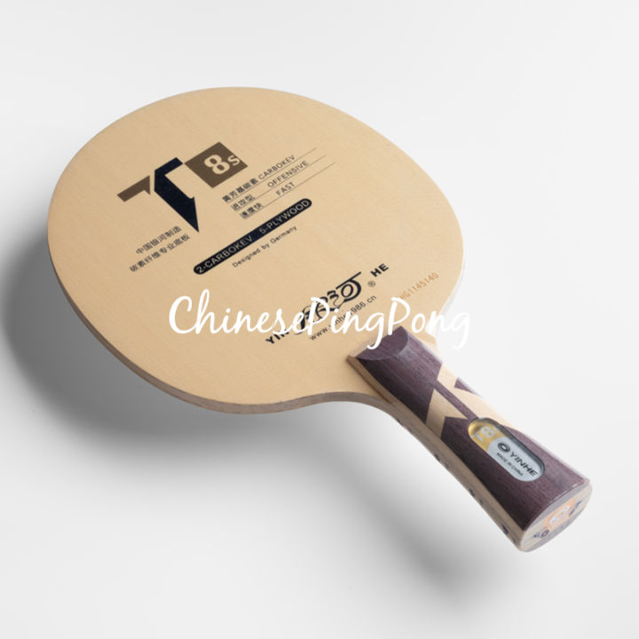 Original YINHE T8S Table Tennis Blade Racket (Hinoki + ALC Carbon) T8 S ...