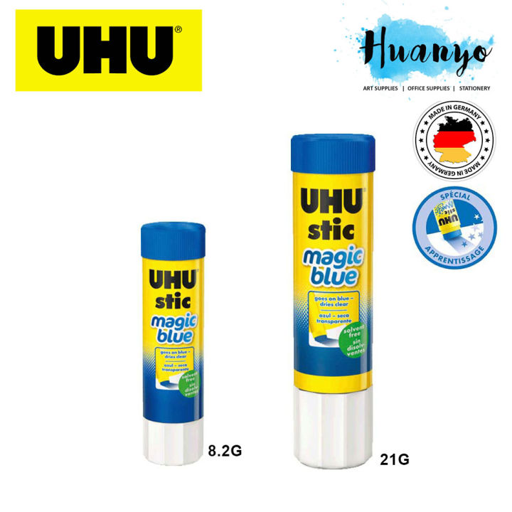 UHU Stic Magic Blue Adhesive Glue Stick (8.2G / 21G) | Lazada