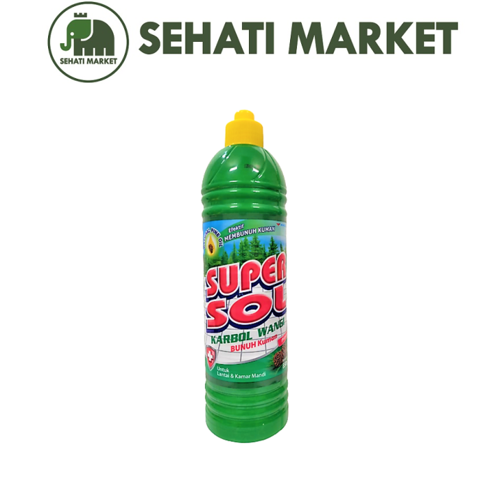 SUPER SOL KARBOL WANGI PINE BOTOL 850ml SUPERSOL | Lazada Indonesia