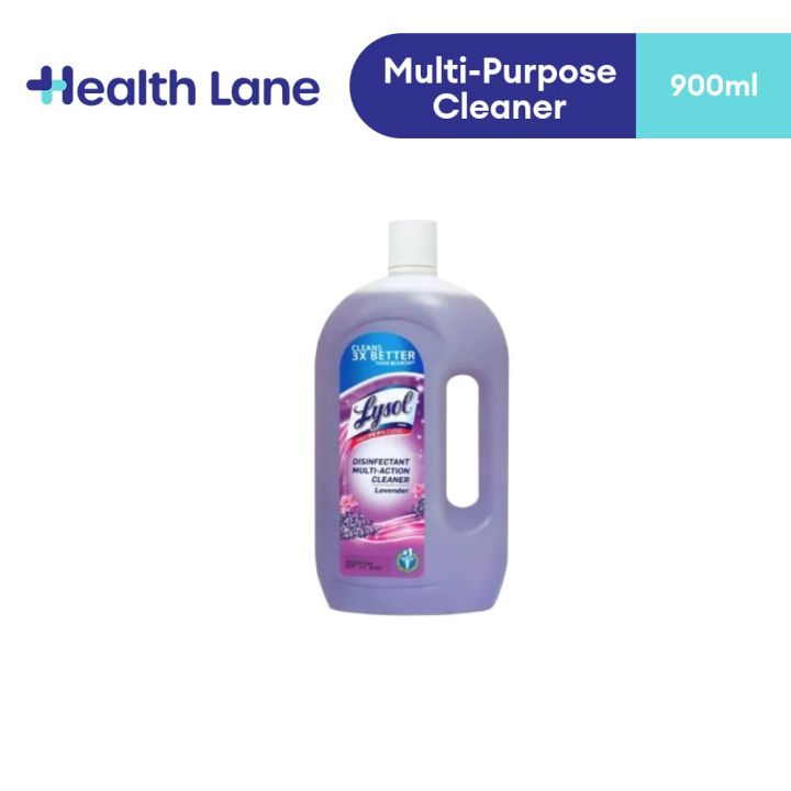 Lysol Multi Action Cleaner Lavender 900ml | Lazada PH