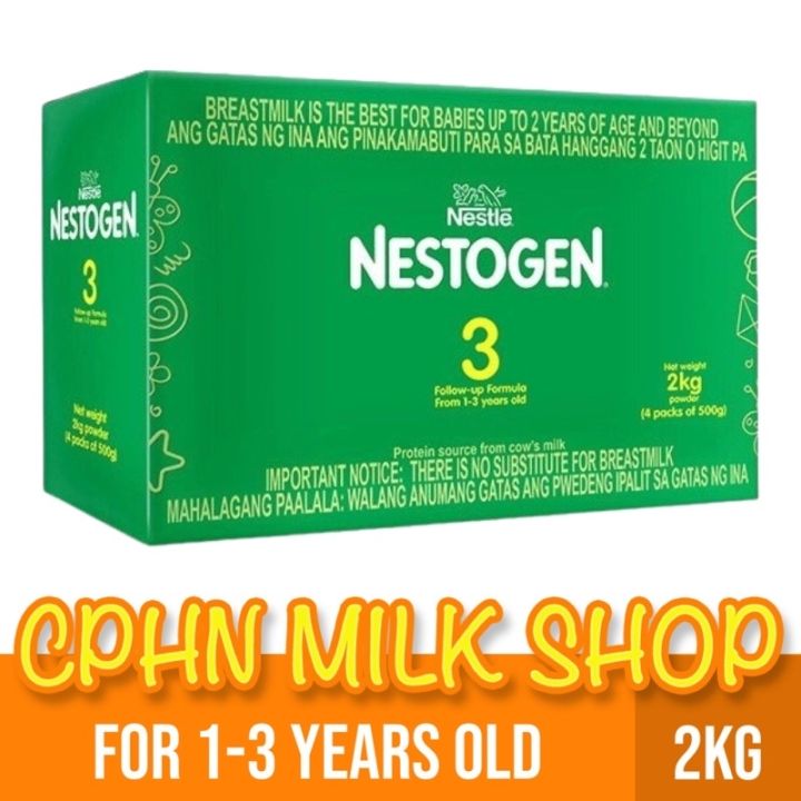 Nestogen 3 2kg 1-3 Years Old Milk Supplement | Lazada PH