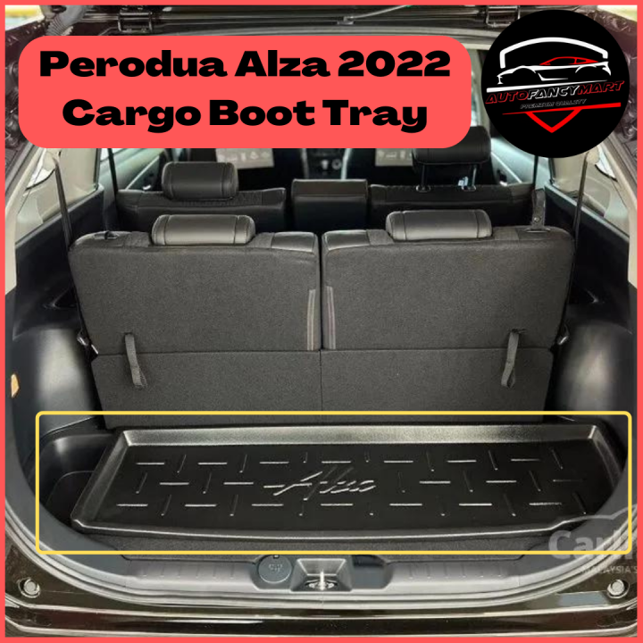 Perodua Alza 2014 - 2022 Rear Cargo Boot Tray Car Accessories | Lazada