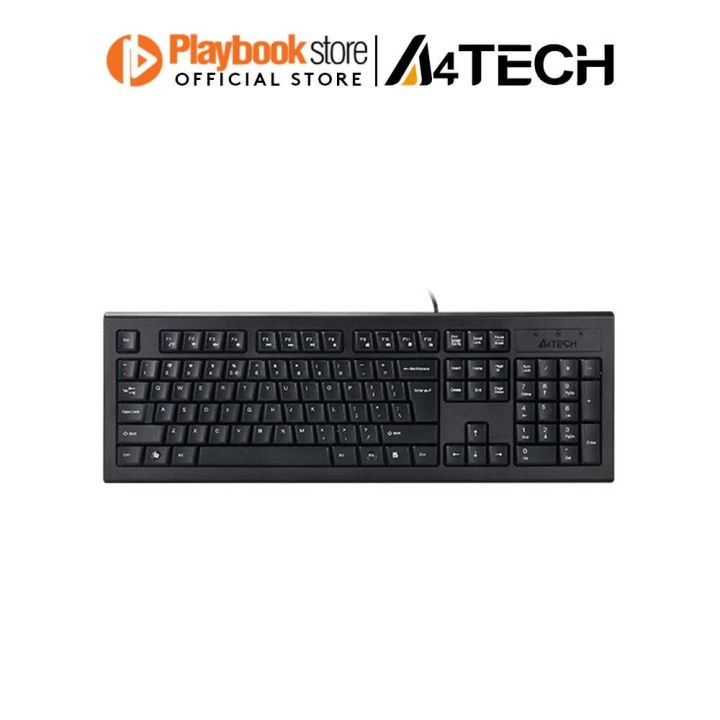 A4Tech KRS-85 USB Wired Keyboard (Black) | Lazada PH