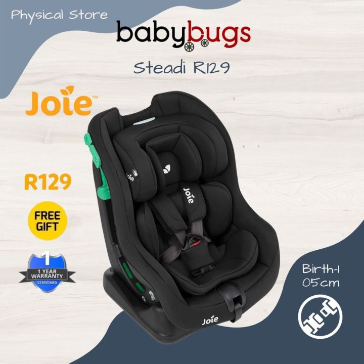 Joie Steadi R129 Convertible Car Seat | Seat Belt Installation | Lazada