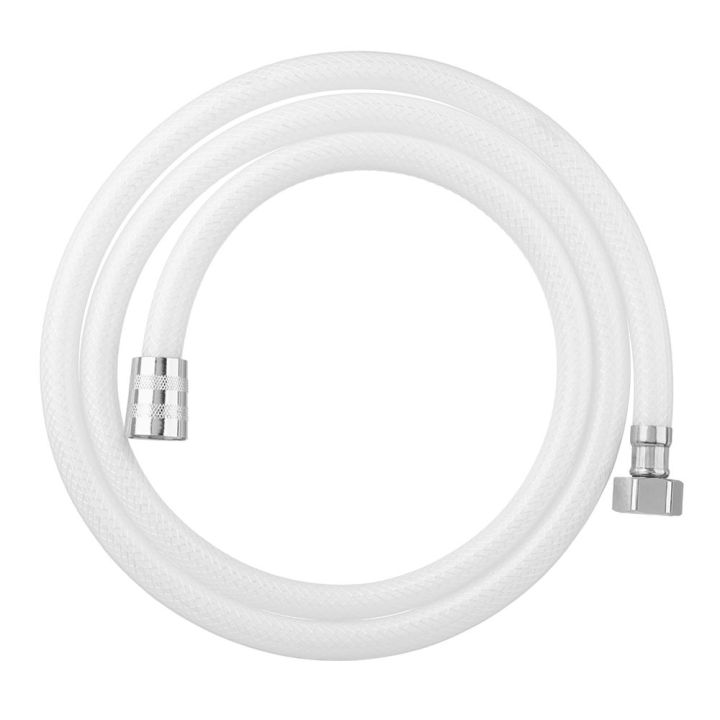 PVC High Pressure Silver & White PVC Ooth Shower Hose For Bath Handheld ...