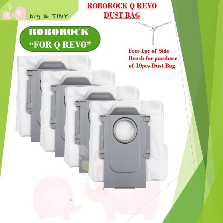 Roborock Dust Bag for Q REVO ROBOT VACCUM | Lazada Singapore