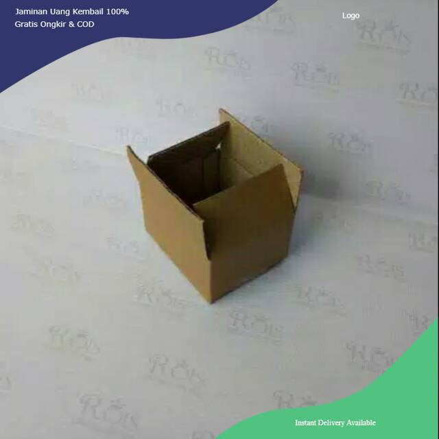 Kardus/Karton/Box/Kotak Kecil Coklat Polos uk. 8.5*7.5*5.5cm | Lazada ...