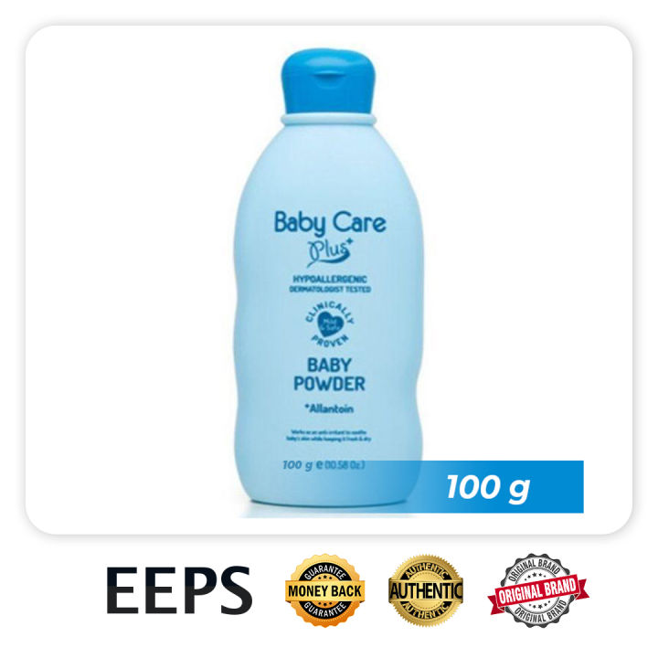 Baby Care Plus+ Blue Baby Powder 100g | Lazada PH