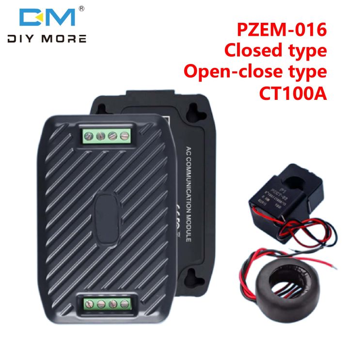 Aideepen Peacefair Newest PZEM-017 DC 0-300V Voltmeter Ammeter RS485 ...