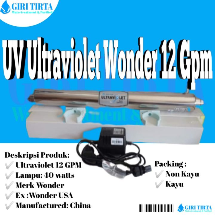 UV Ultraviolet Wonder 12 Gpm | Lazada Indonesia