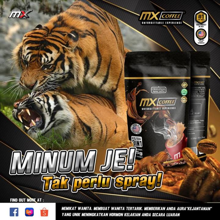 MX COFFEE MX KOPI POWER FOR MEN (10SACHETS) KOPI LELAKI/ MAN BOOSTER ...
