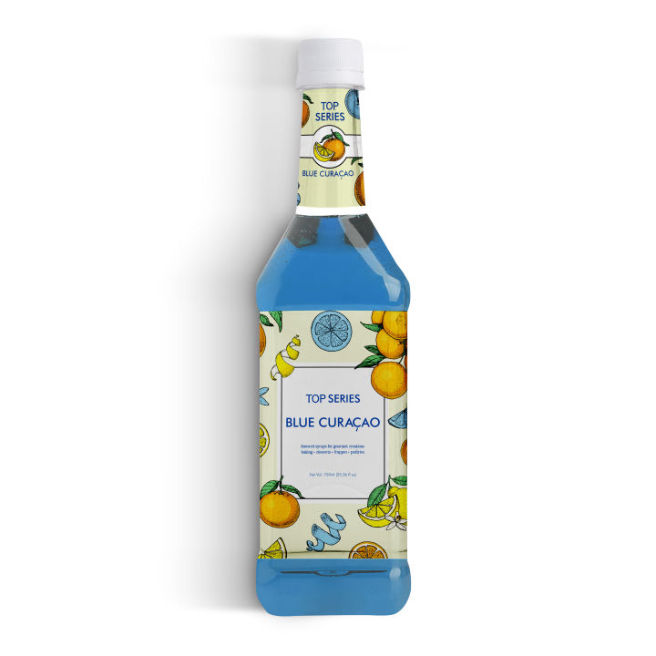 TOP Series Blue Curacao Syrup 750ml | Lazada PH
