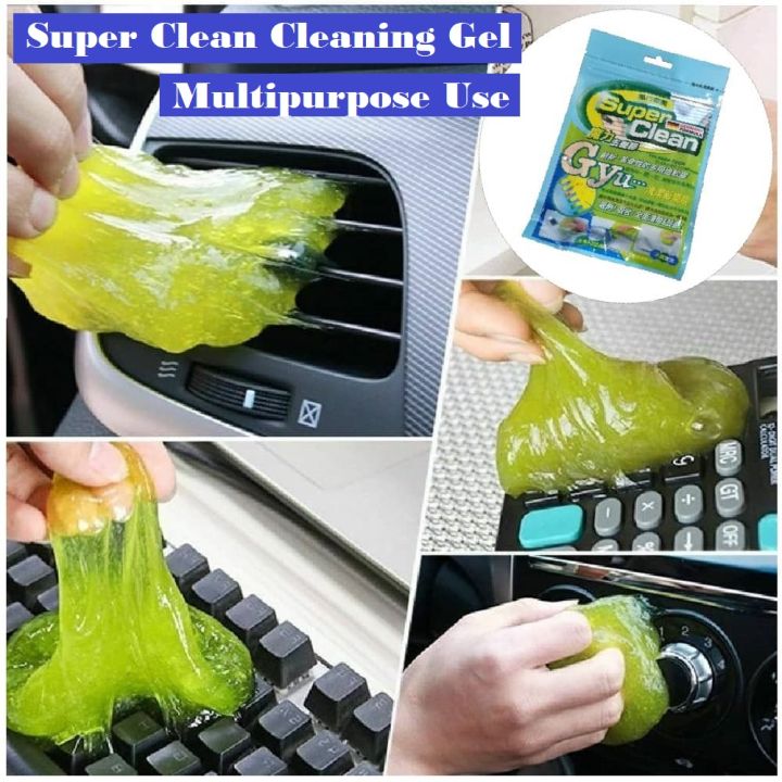 Super Clean Sticky Gel Cleaner Car Dust Remover Gel Keyboard Cleaner ...