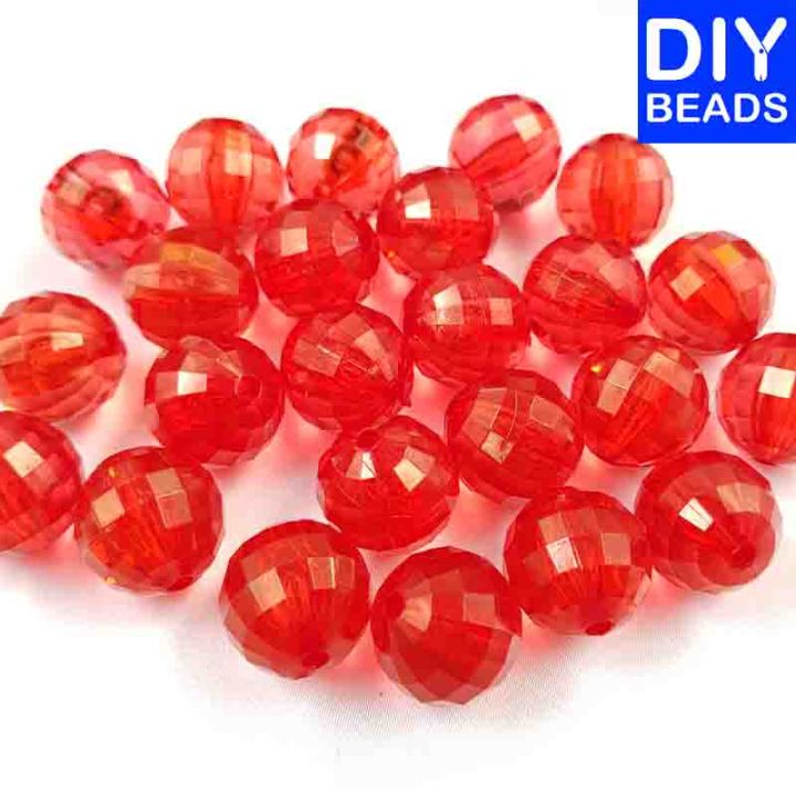 Acrylic Disco Ball Red (250grams) | Lazada PH