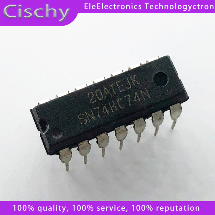 10PCS SN74HC74N DIP 74HC74 DIP-14 74HC74N SN74HC73N SN74HC86N SN74HC109N SN74HC125N SN74HC123N ...