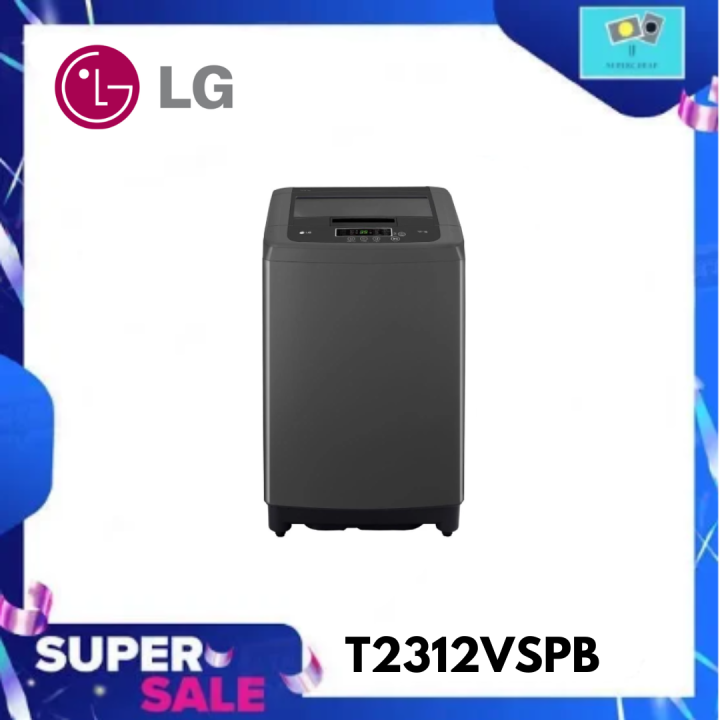 LG เครื่องซักผ้าฝาบน Smart Inverter ขนาด 12 KG รุ่น T2312VSPB | Lazada ...