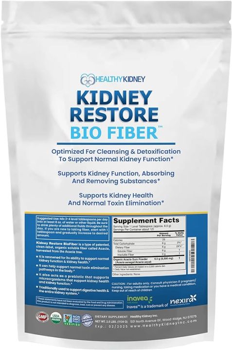 Kidney Restore Bio Fiber 2.5 LBS Restorative Kidney Support and Kidney ...