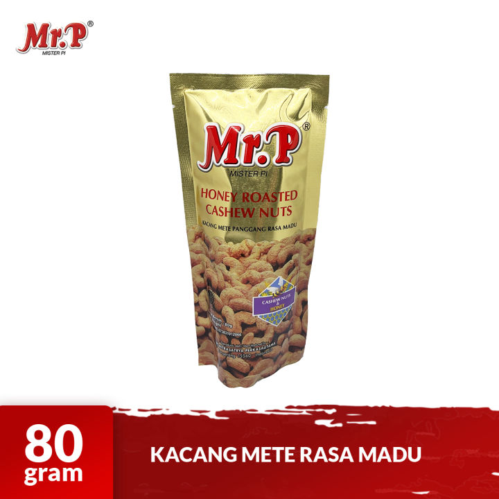 MR. P Kacang Mete Panggang Varian Rasa Honey 80gr | Lazada Indonesia