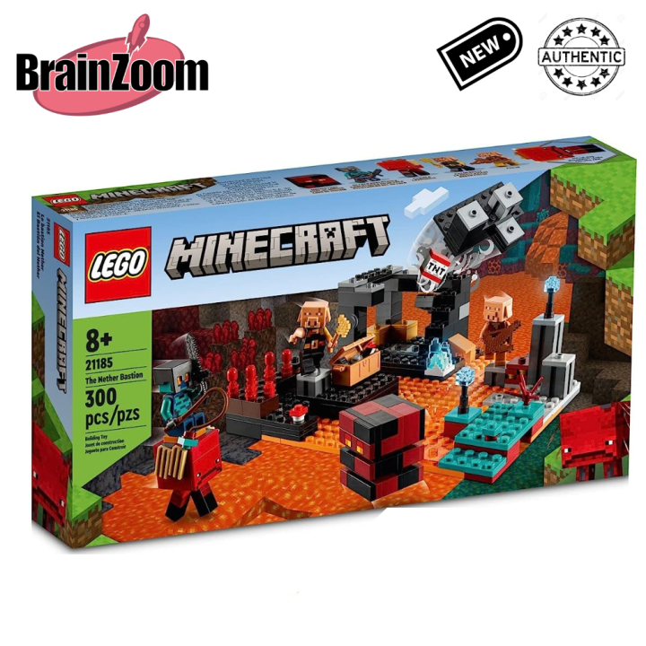LEGO Minecraft The Nether Bastion Set 21185 Bricks Blocks | Lazada PH