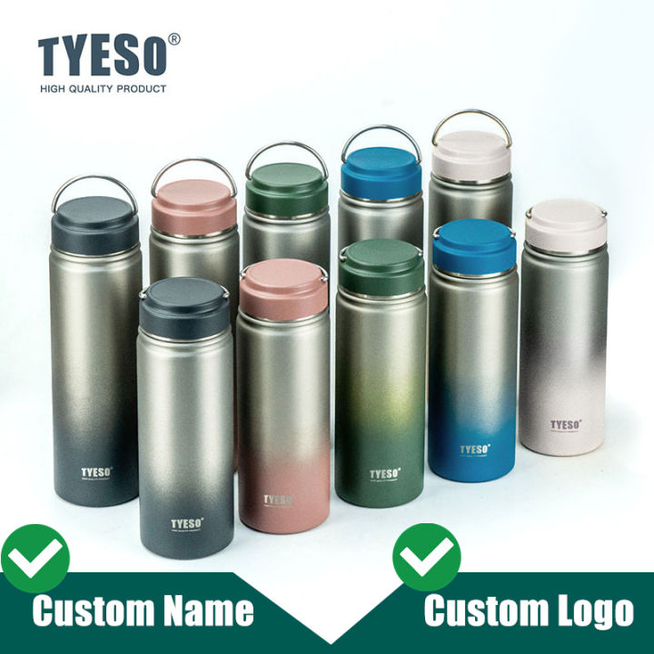 Tyeso Gradient Tumbler Insulated Stainless Steel Portable Water Bottle ...