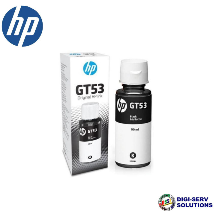 HP GT53 (Black) Original Ink Bottle (90ml) | Lazada PH