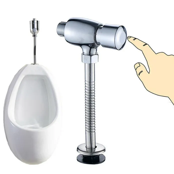TOILET BRASS PUSH BUTTON URINAL FLUSH VALVE | Lazada PH