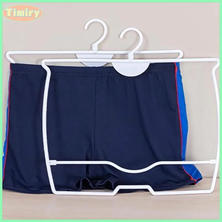 SunniMix 2Pcs Swim Trunks Hanger Display Rack with Swivel Hook Swim ...